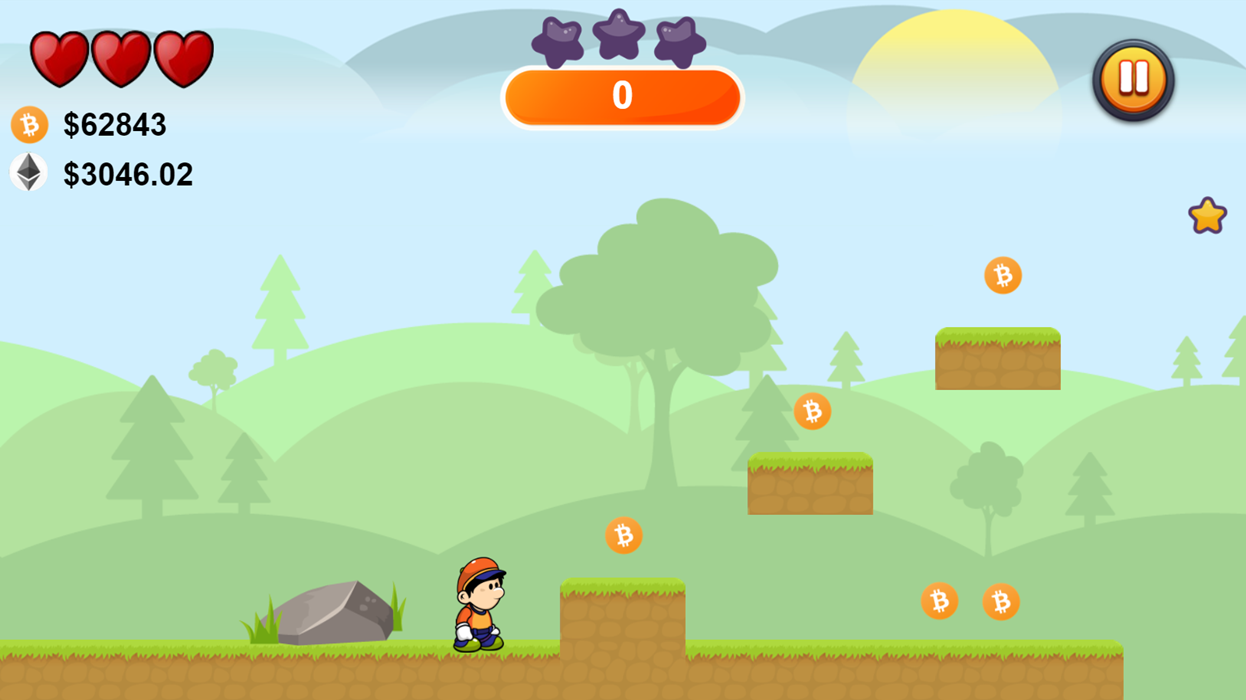 Super Bitcoin Boy - Crypto Game - Bitcoin Game - Platform Game - HTML5/Desktop/Mobile (C3p) by ...