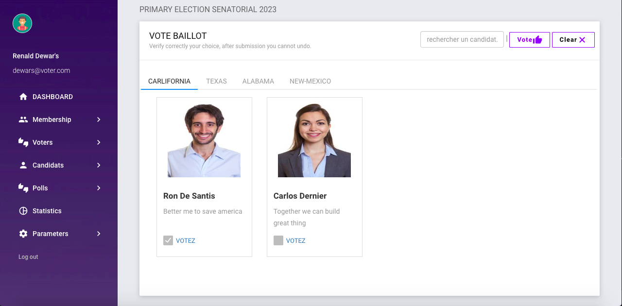 SysVote - Electronic vote system by Bridge_Technology | CodeCanyon