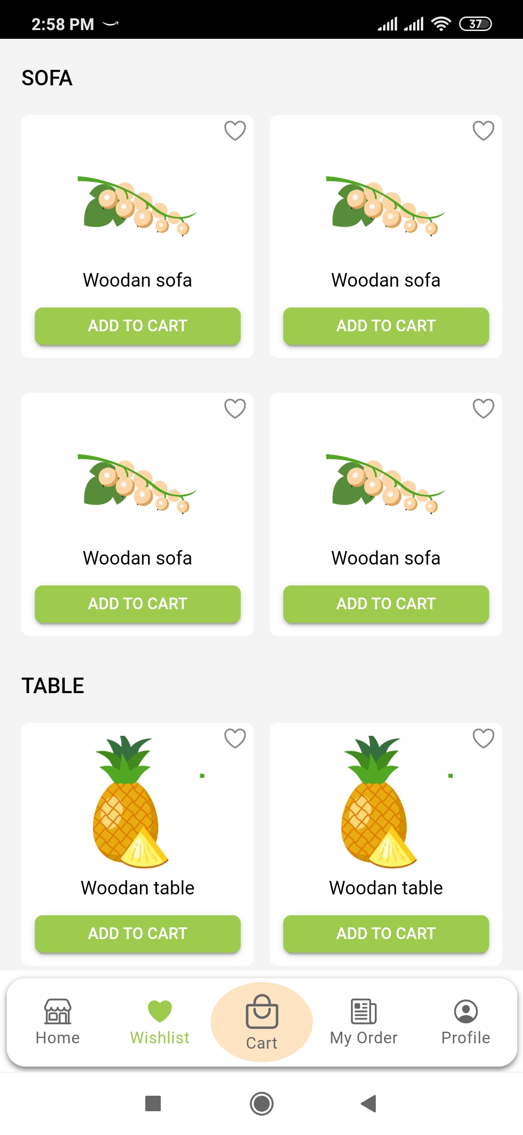 Freshkart - Ionic Grocery App UI Template by k29solutions | CodeCanyon