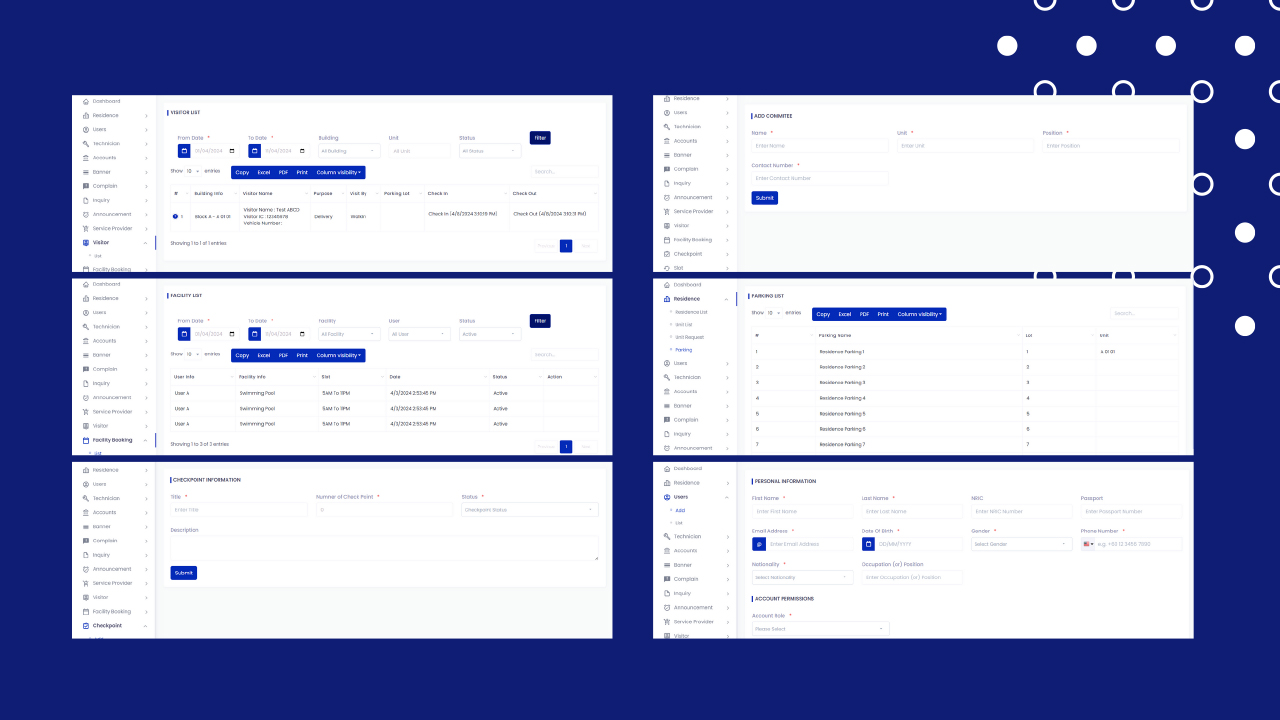 Resident | Apartment | Property Management System - VKWebtech by ...