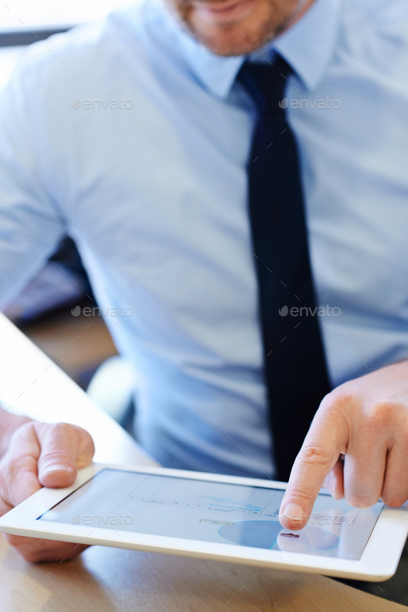 These projections look promising Stock Photo by YuriArcursPeopleimages