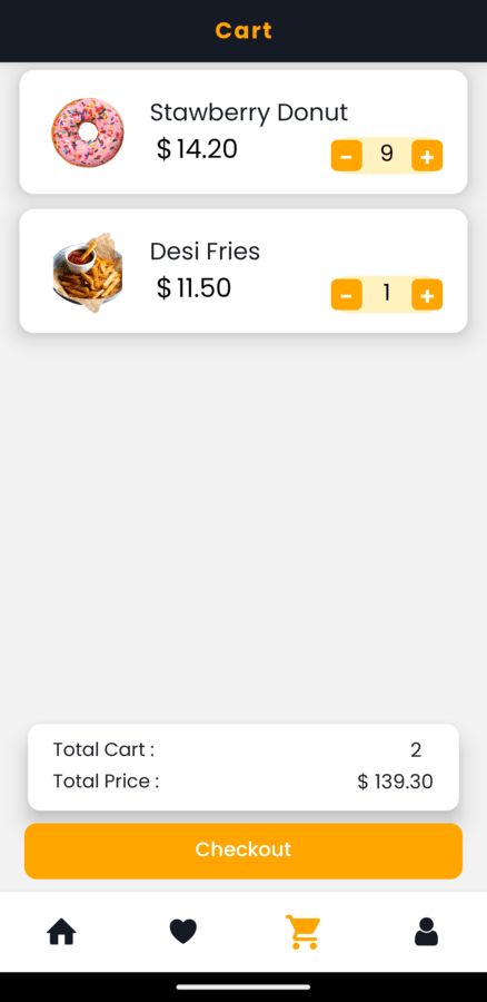 Little Food Theme - React Native by AshStudios | CodeCanyon