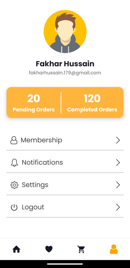 Little Food Theme - React Native by AshStudios | CodeCanyon