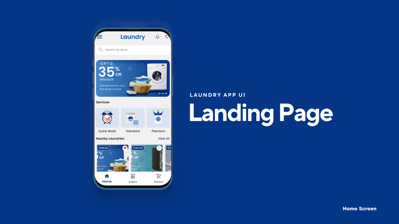 Laundry Dobi Services Mobile App Ui Flutter Vkwebtech By Vkwebtechenterprise