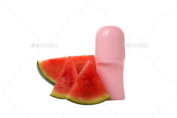 PNG, deodorant with watermelon, isolated on white background. Stock ...
