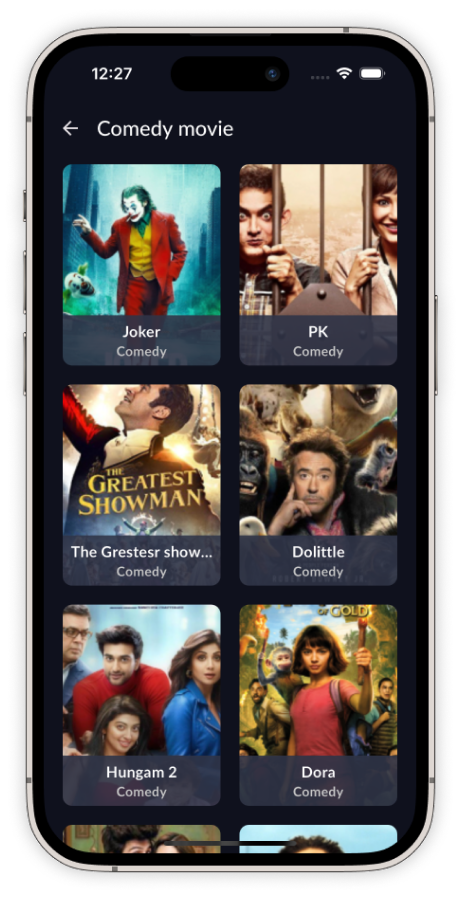Movie App | Web Series App | Online Video Streaming App | OTT App ...