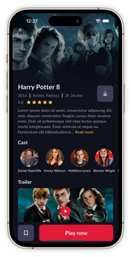 Movie App | Web Series App | Online Video Streaming App | OTT App ...