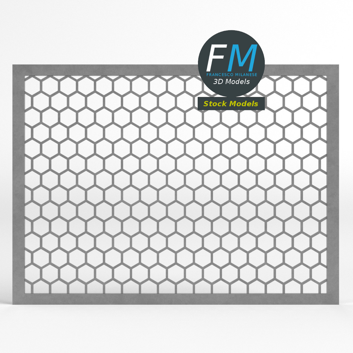Honeycomb grid panel by FrancescoMilanese85 | 3DOcean