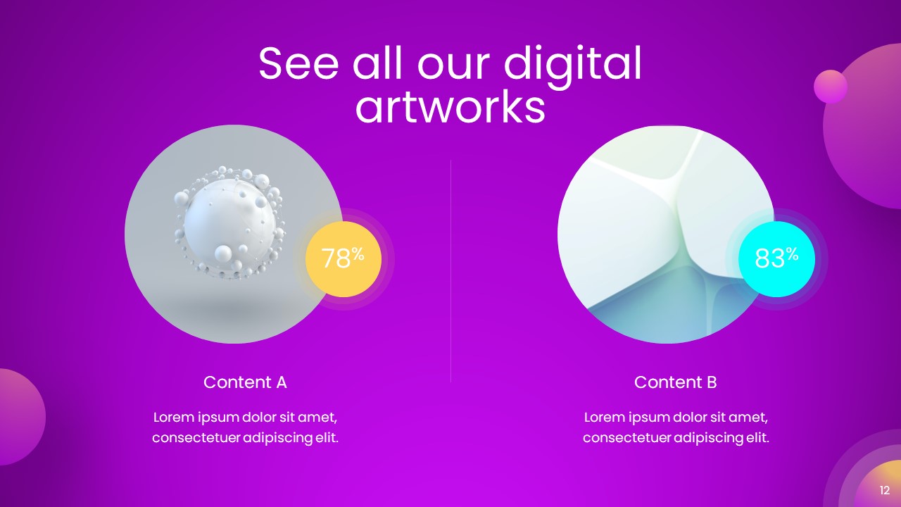 Digital Art Keynote Template, Presentation Templates | GraphicRiver