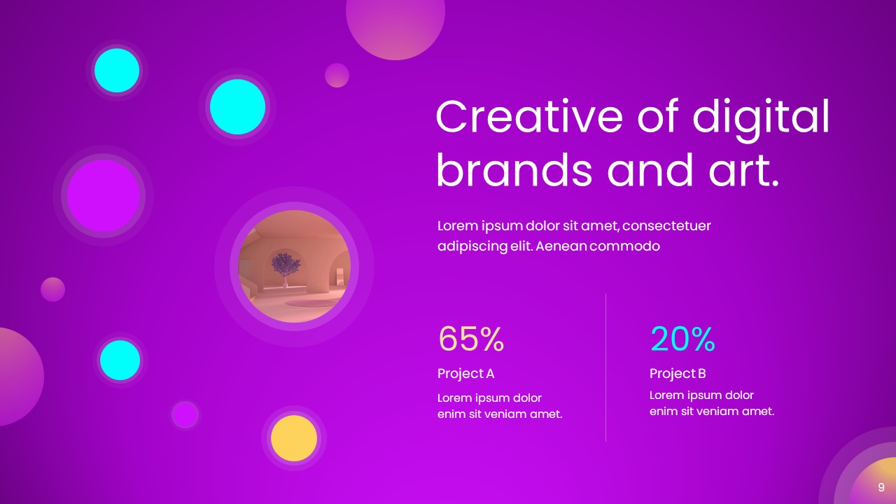 Digital Art Keynote Template, Presentation Templates | GraphicRiver