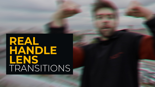 Real Handle Lens Transitions | After Effects, After Effects Project Files