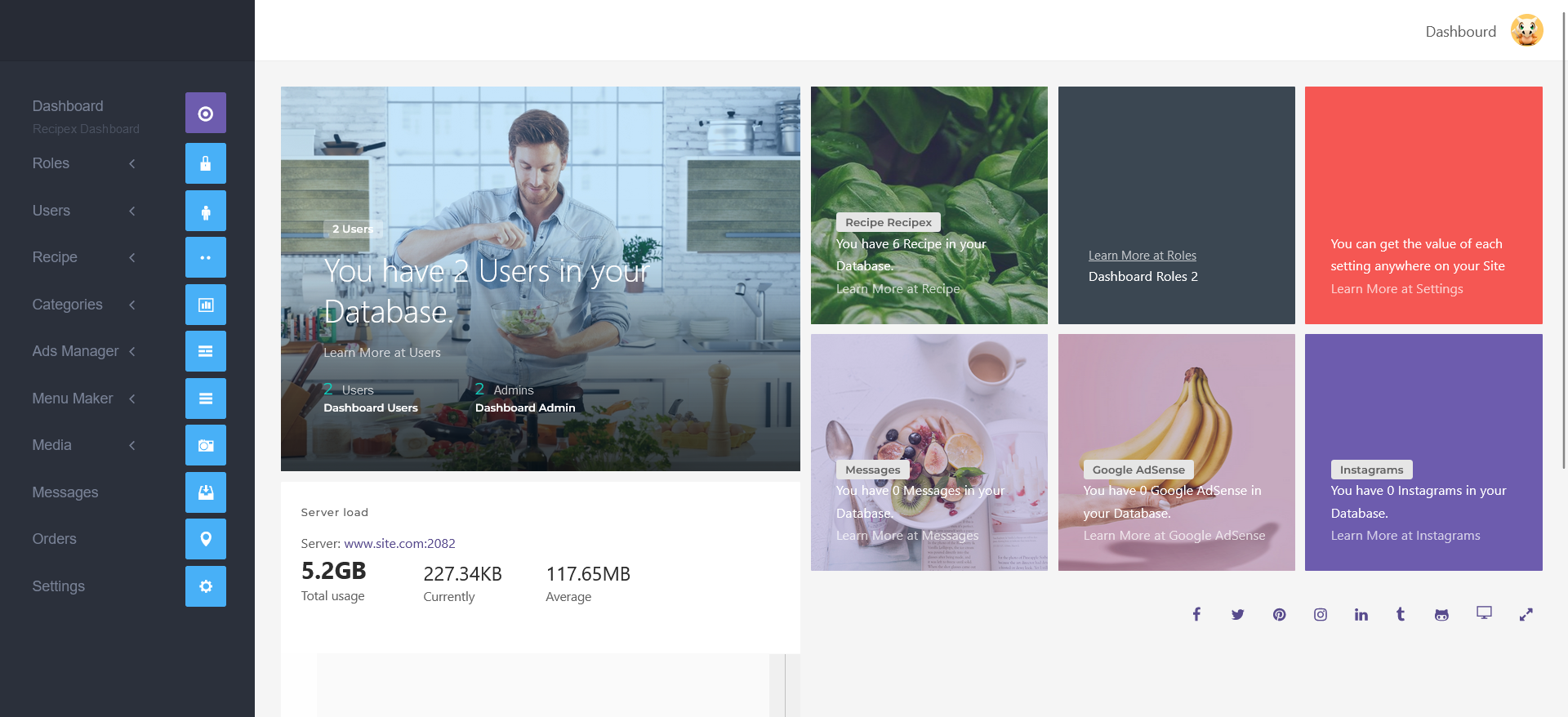 recipex - food and recipe blogs script Template by Gorella | CodeCanyon