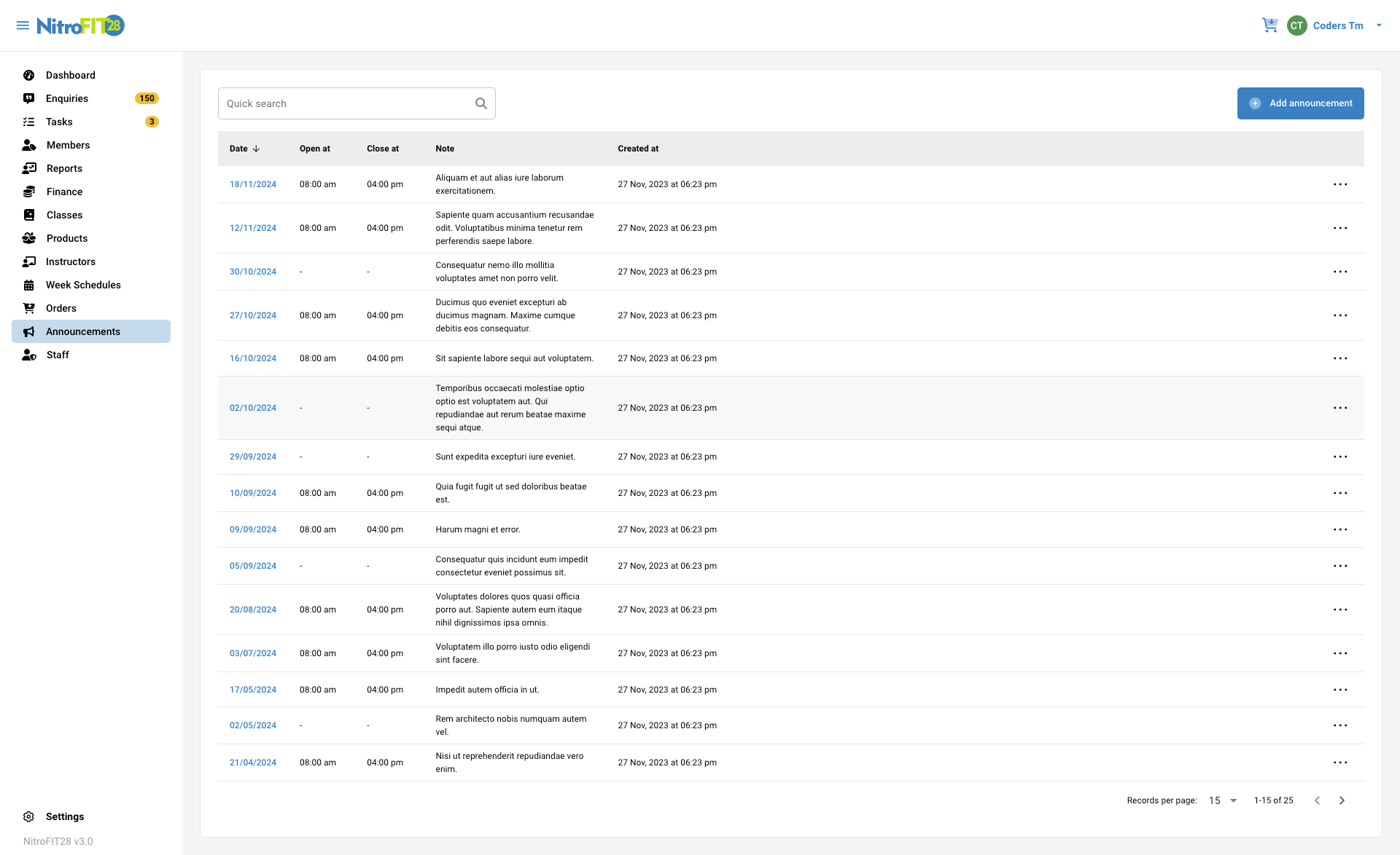 NitroFIT28 | Fitness & Gym Management System by coderstm | CodeCanyon
