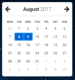 Caleran.js - Vanilla JS Date Range Picker by tpaksu | CodeCanyon