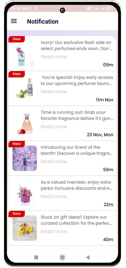 Perfume App - Fragrance Marketplace | Perfume Online Store React Native iOS/Android App Template ...