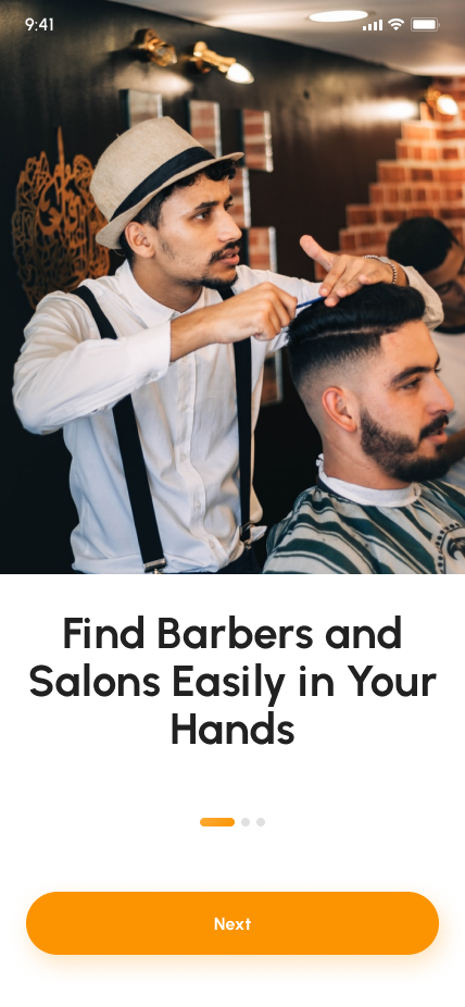 Barba - Barber & Salon Booking React Native Expo Ui Kit by lalastudio12