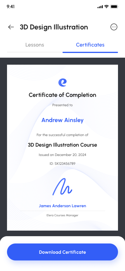 Educate - Online Course & E-Learning React Native Expo Ui Kit by ...