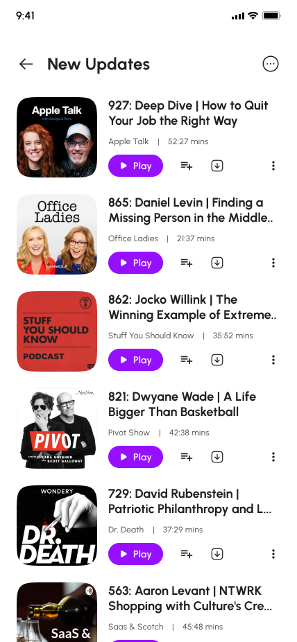 Podify - Podcast & Audiobook React Native Expo App Ui Kit by lalaWeb