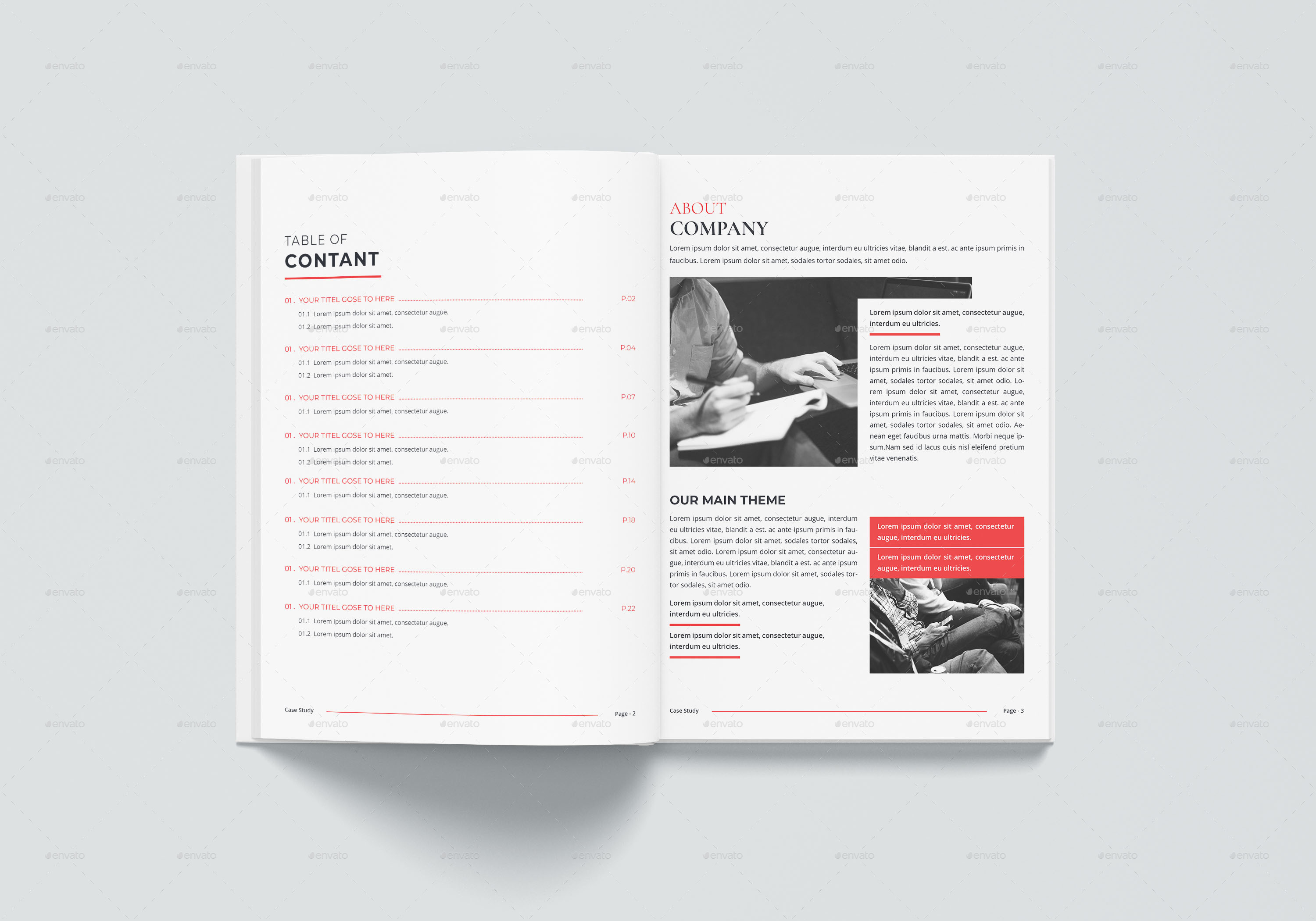 Case Study Booklet, Print Templates | GraphicRiver