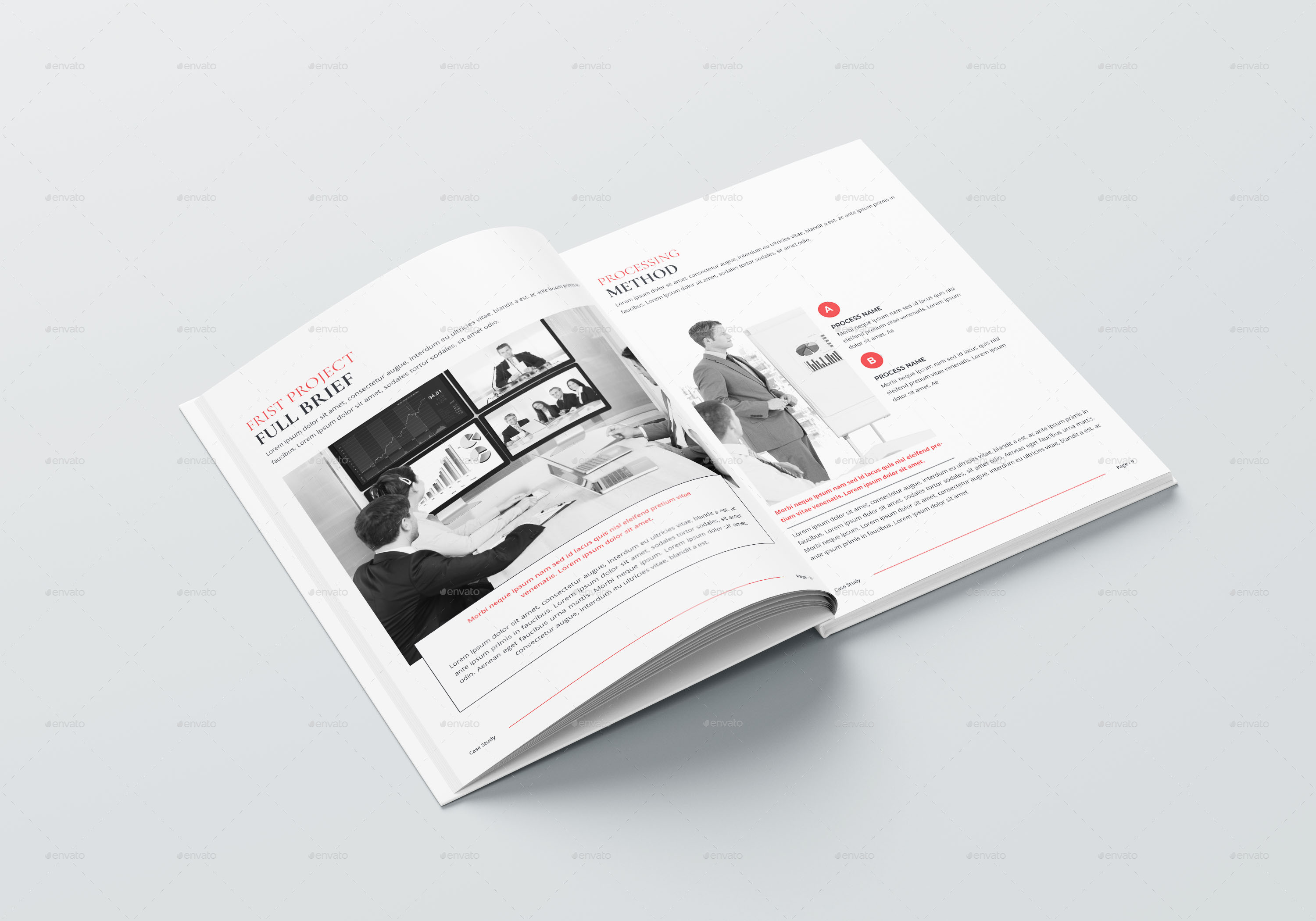 Case Study Booklet, Print Templates | GraphicRiver