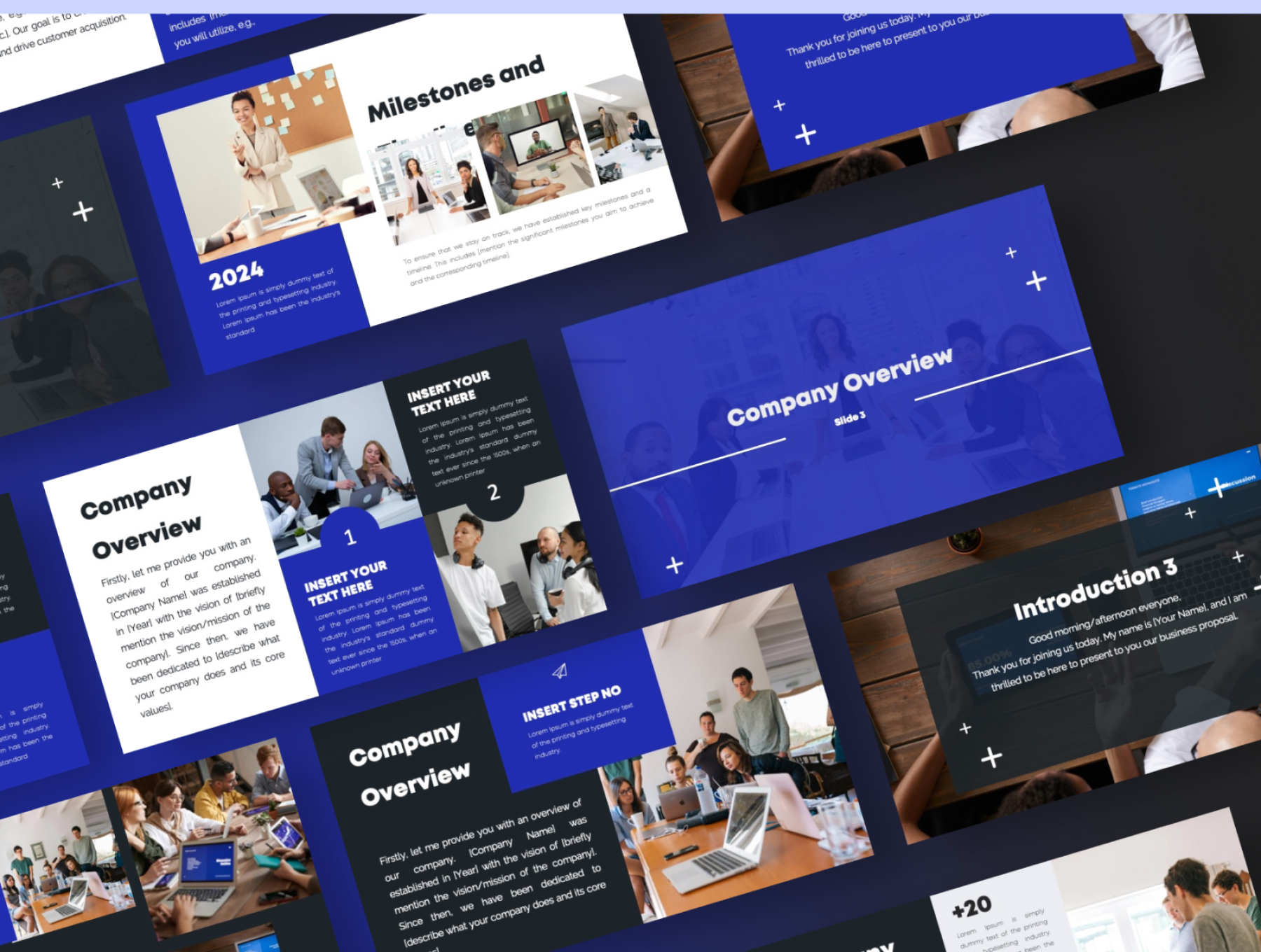 Modern Elegant Corporate Business Presentation Template, Presentation ...