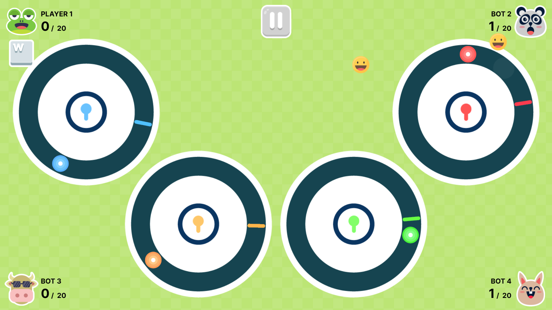 Clock 1 4 Player Mode Construct 3 C3p By Thisismerson Codecanyon