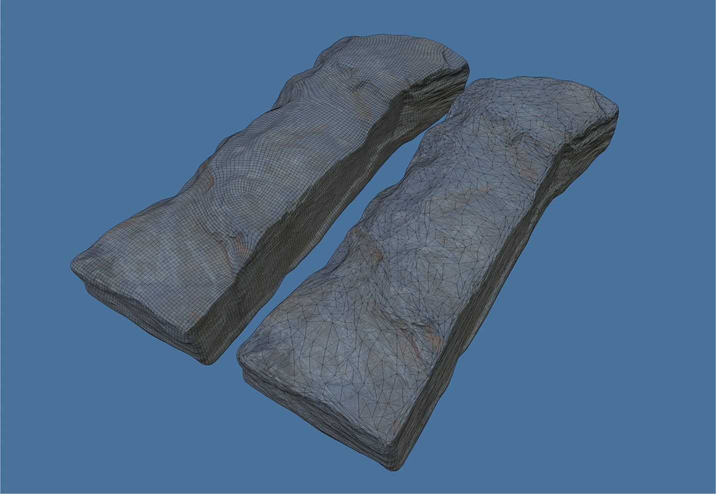 Rectangular Stone Block by Fusionhorn | 3DOcean