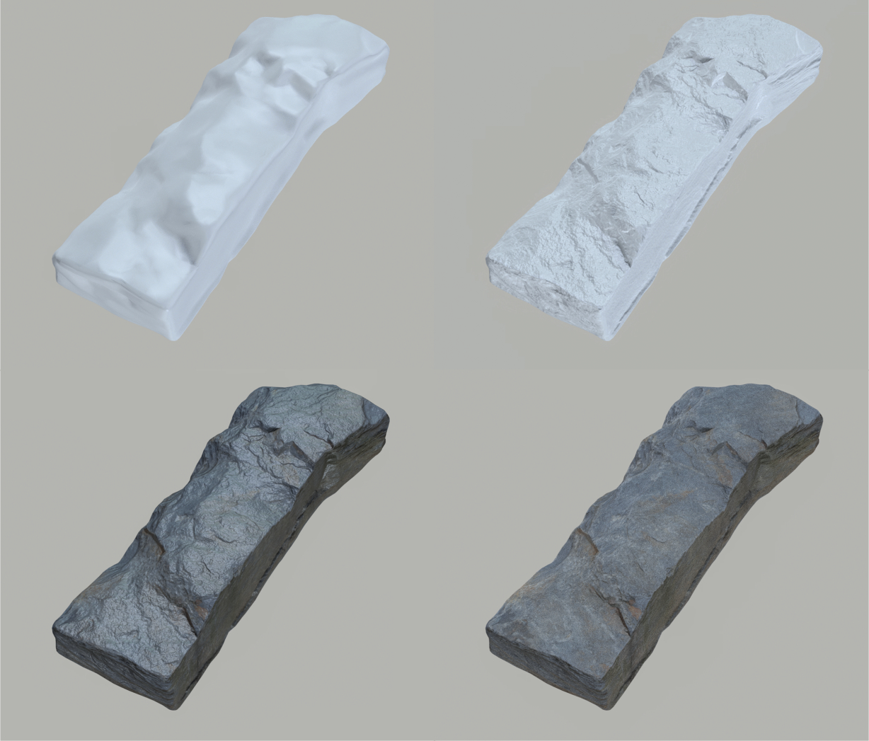 Rectangular Stone Block by Fusionhorn | 3DOcean