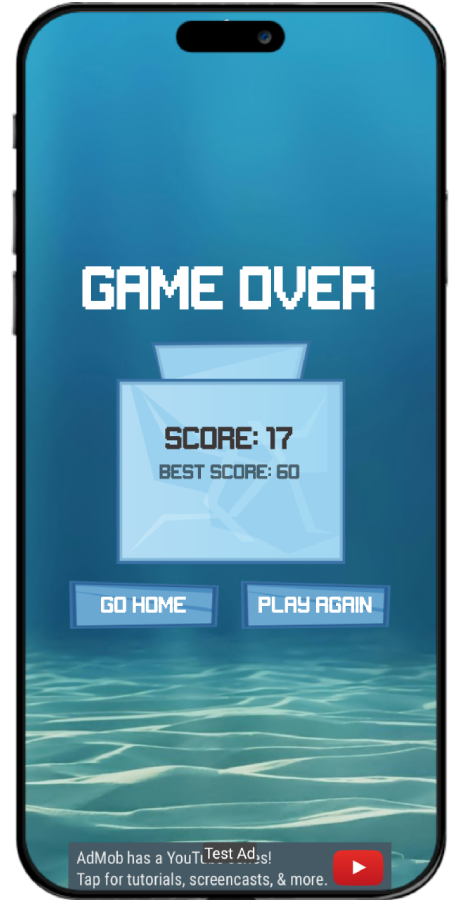 Flying Fish Game - Play to Earn Crypto with Admin Panel and Admob by IbrahimOdeh
