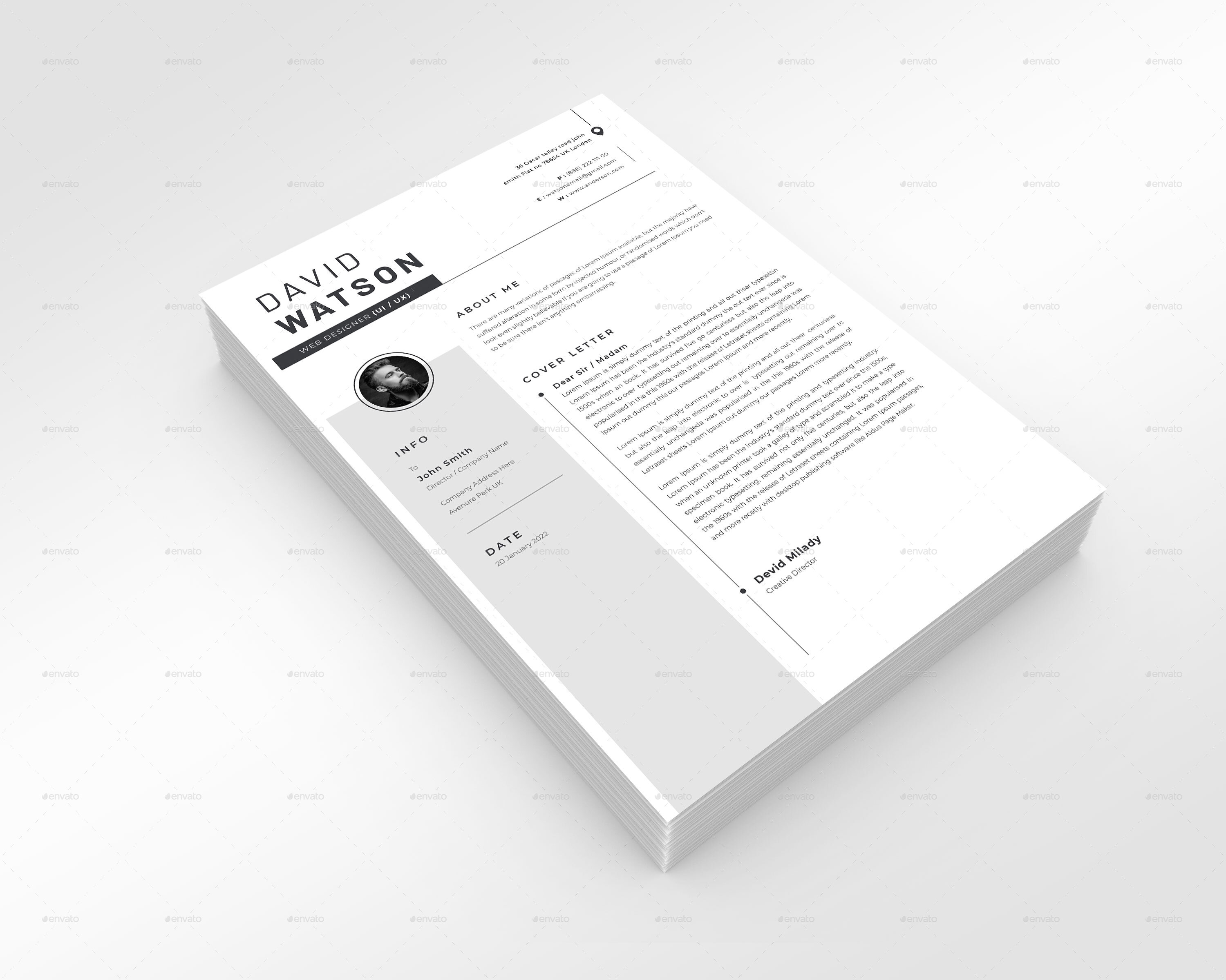 Resume, Print Templates | GraphicRiver