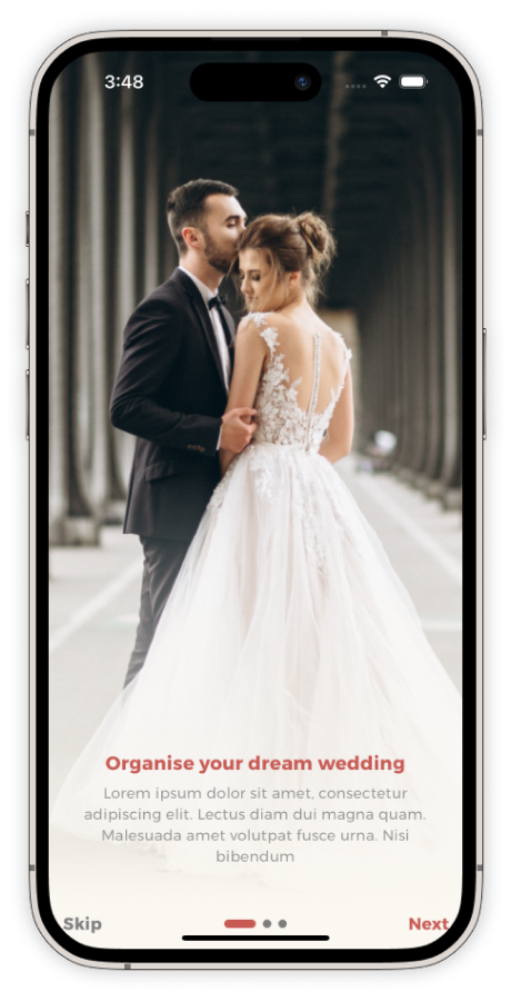 Wedding Planning App Template in Flutter | Multi Language | WeddingBells by camelcasetechnology