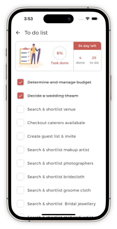 Wedding Planning App Template in Flutter | Multi Language ...