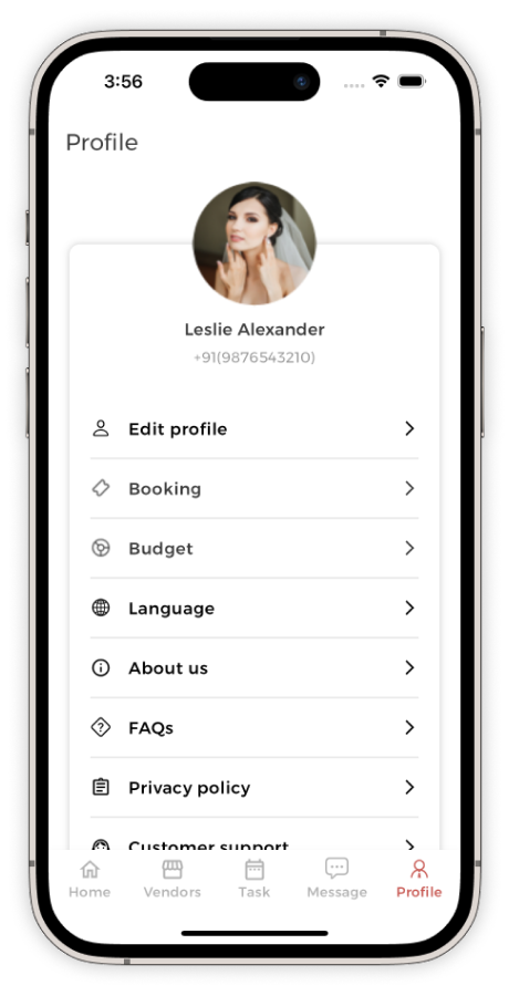 Wedding Planning App Template in Flutter | Multi Language ...