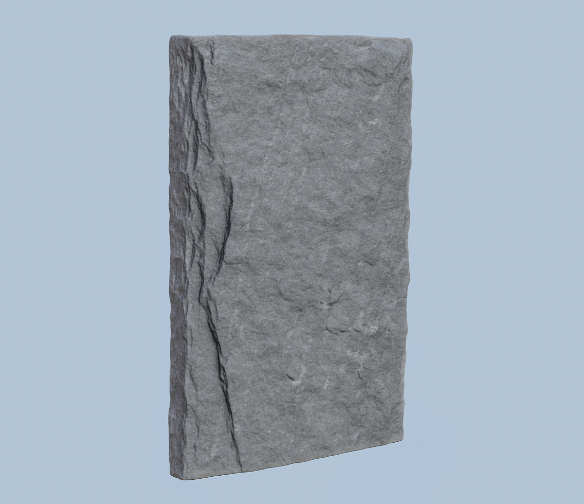 Rectangular Stone Plate by Fusionhorn | 3DOcean