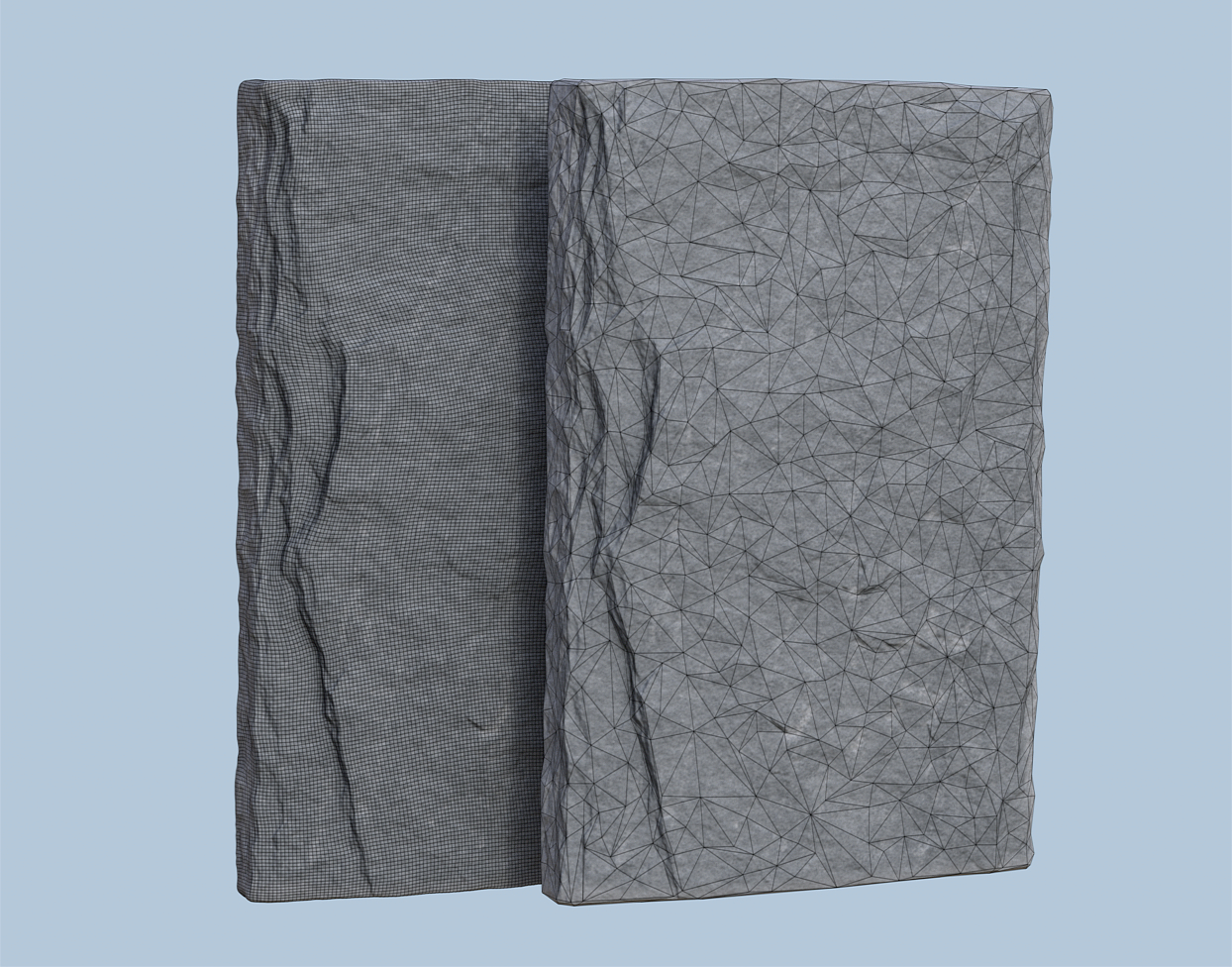 Rectangular Stone Plate by Fusionhorn | 3DOcean