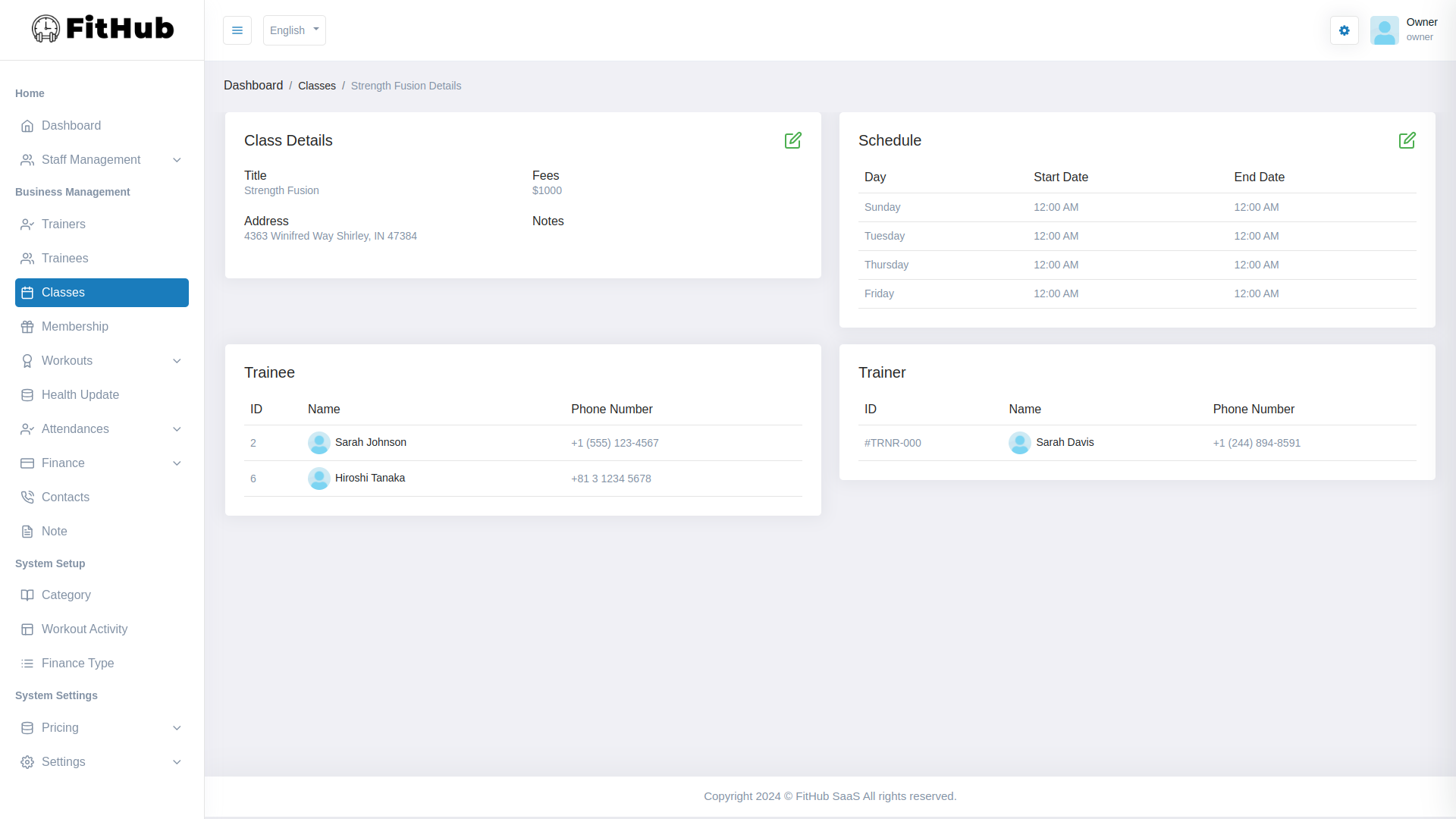 FitHub SaaS - Gym Management Tool by smartwebinfotech | CodeCanyon