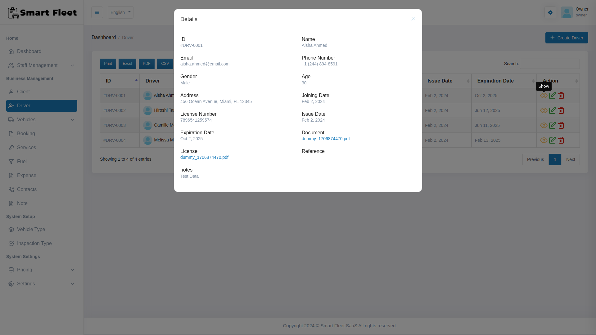 Smart Fleet SaaS - Vehicle Tracking System by smartwebinfotech | CodeCanyon