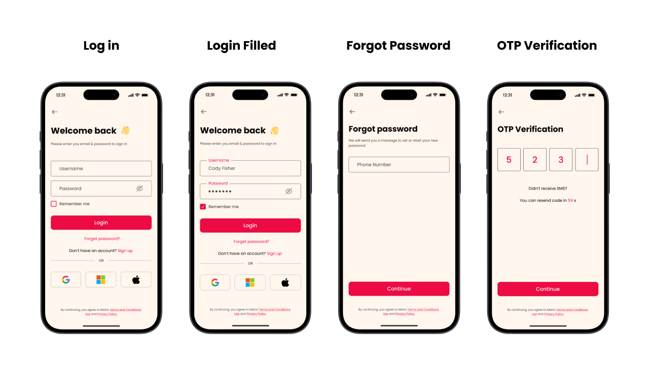 Matrix | AI-Chat Gpt Mobile App | React Native Template by codeforge0