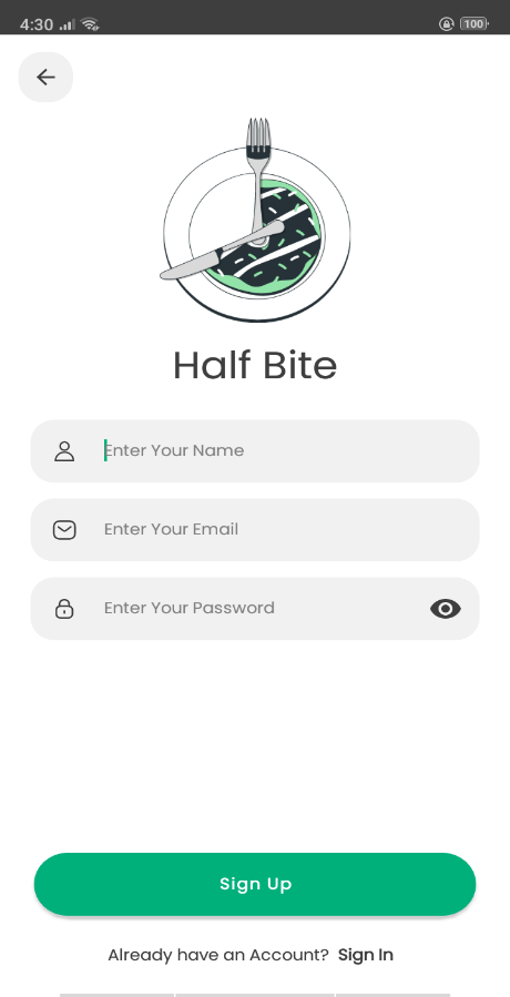 Half Bite - Weekly Meal Planner App - Android, Firebase, Ready to Publish by iac-studio