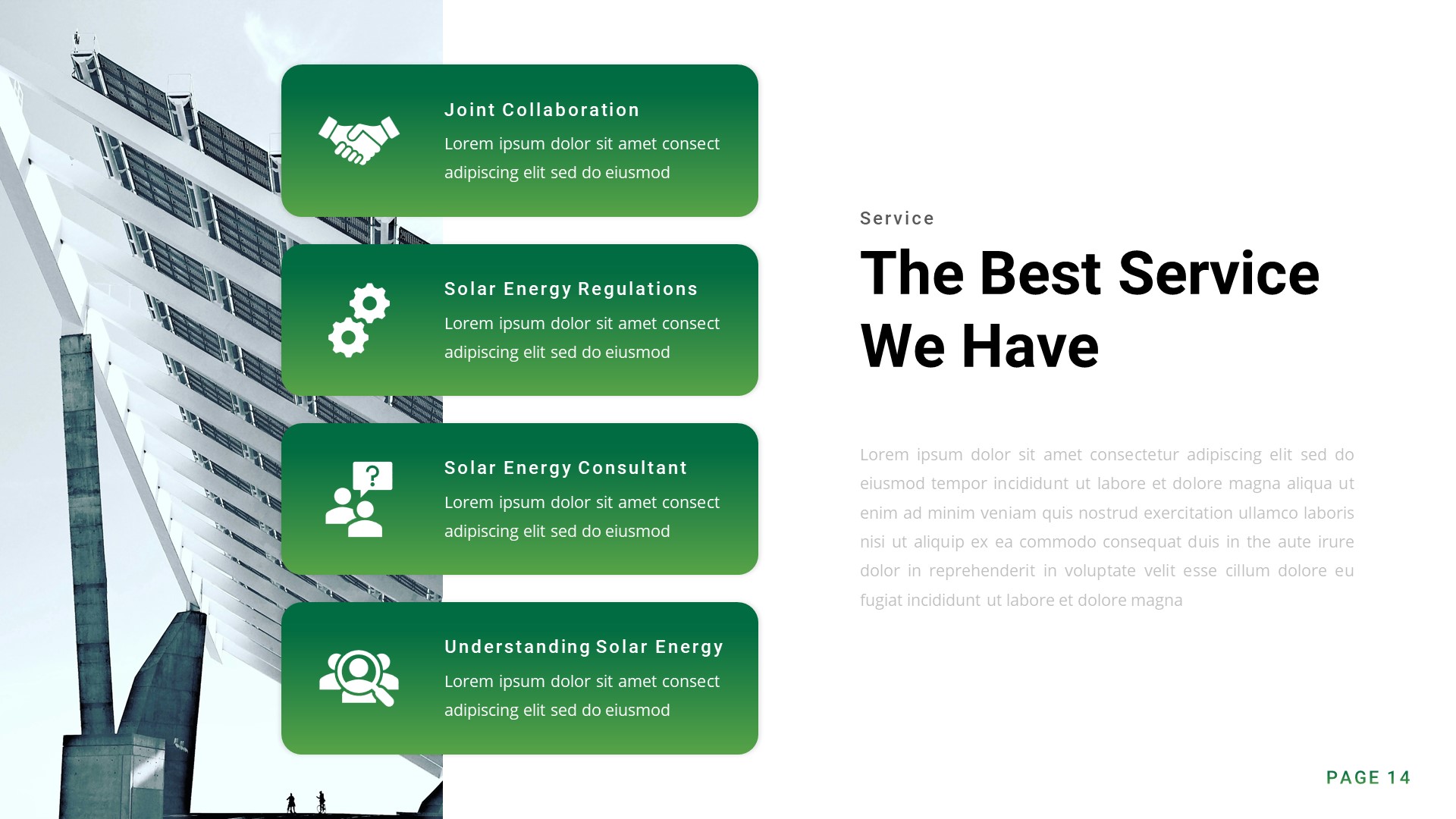 Electrica - Solar Energy Google Slides Template, Presentation Templates