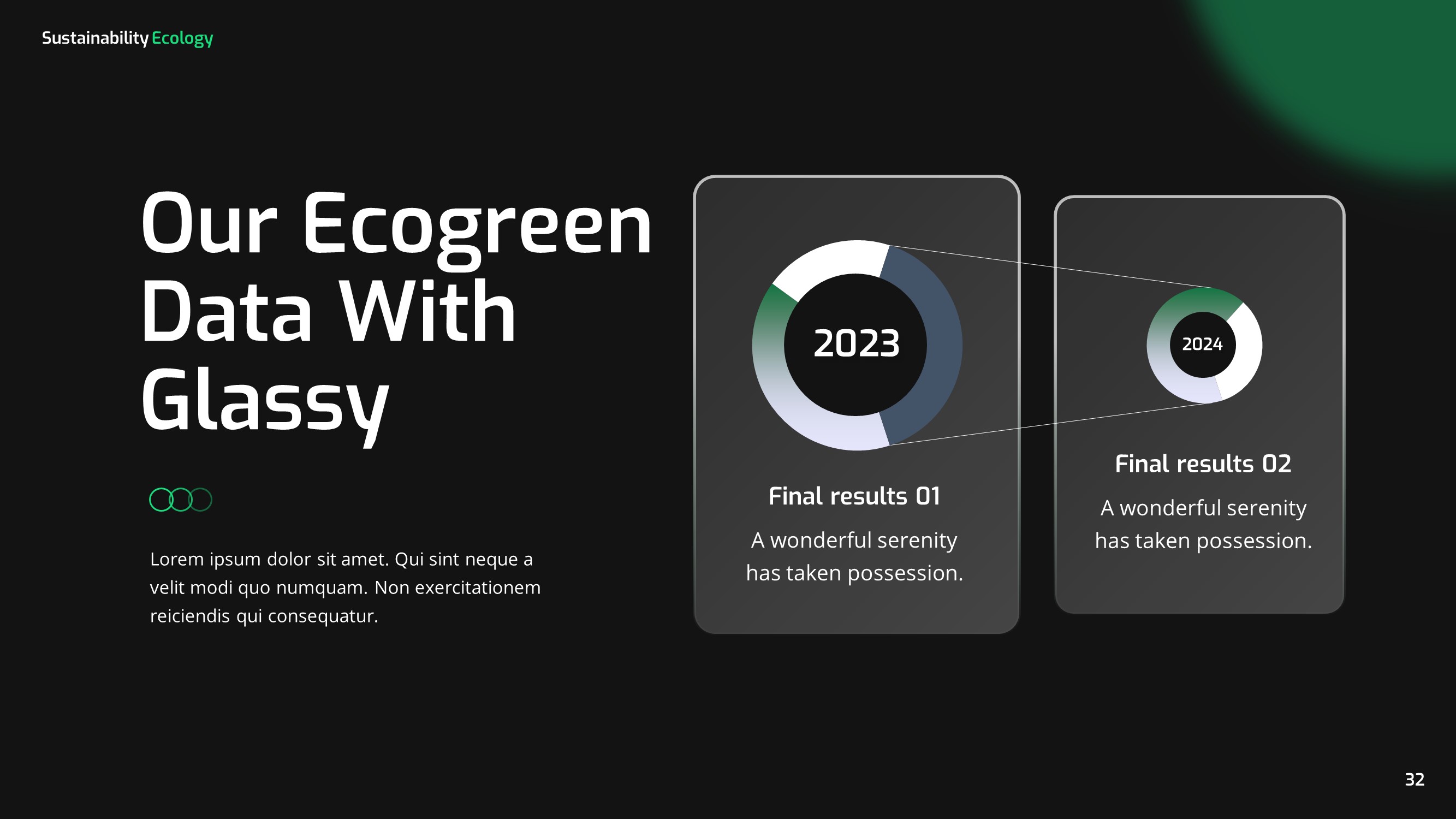 Sustainability Ecology PowerPoint Template, Presentation Templates