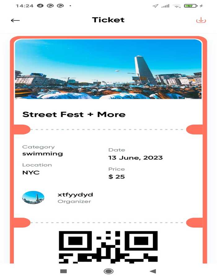Pro Event App with Ticketing Mobile Event Admin Flutter App by JeffDeveloper