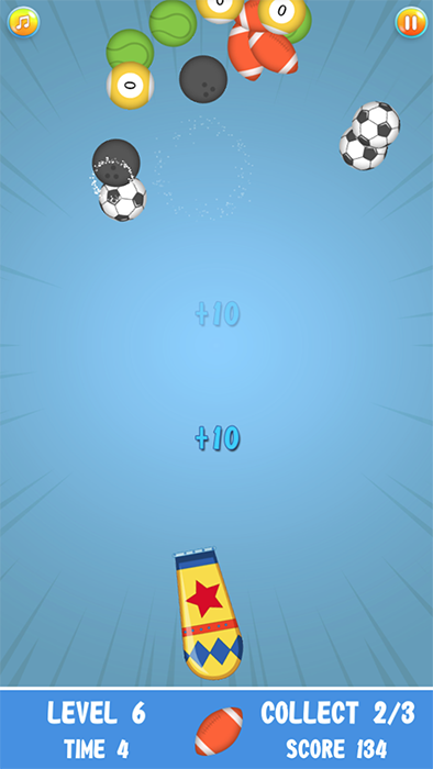 Shooting Balls Game (Construct 3 | C3P | HTML5) Endless Game by CGFX-Studio