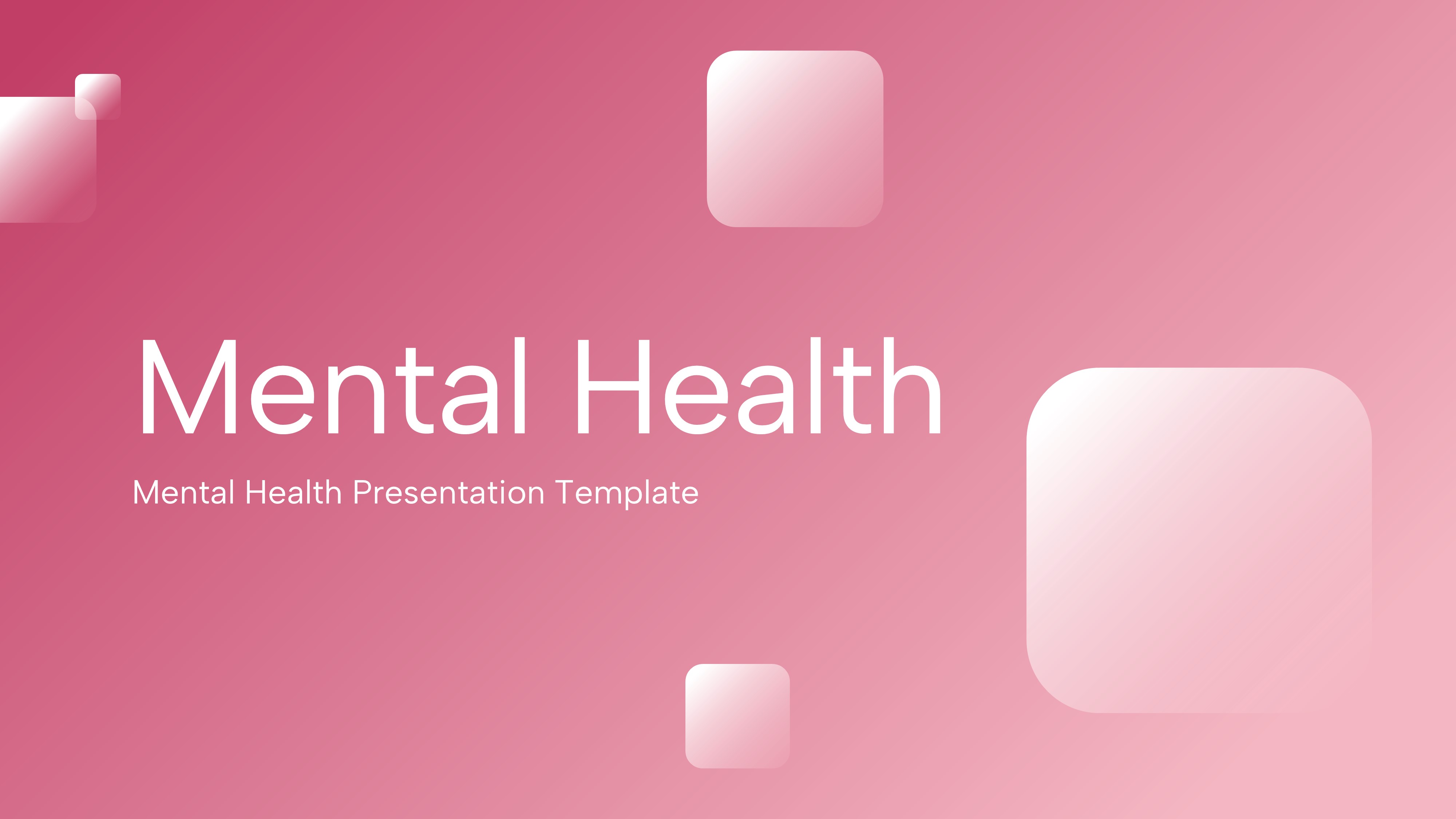 Mental Health PowerPoint Template, Presentation Templates | GraphicRiver