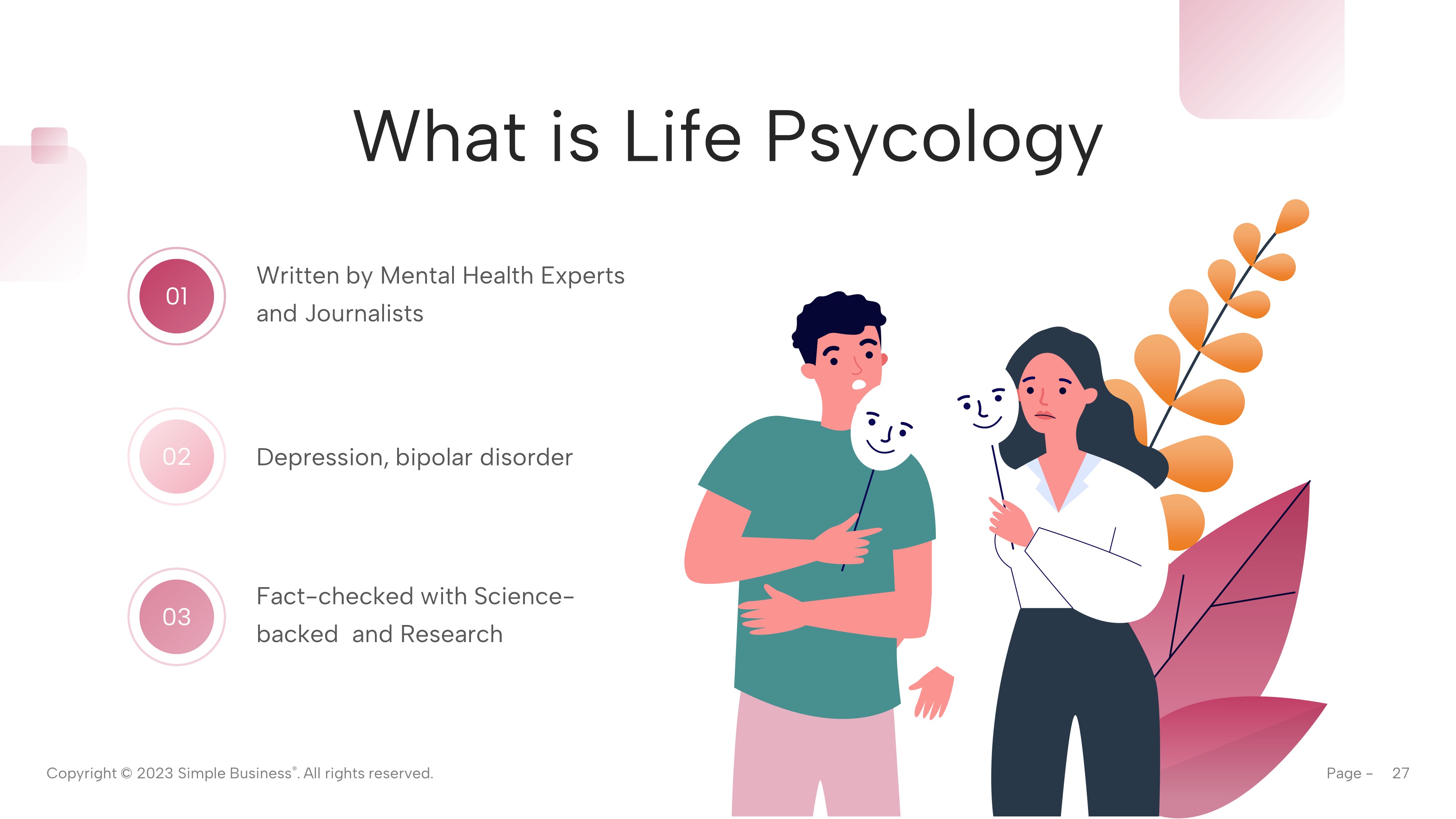 Mental Health PowerPoint Template, Presentation Templates | GraphicRiver