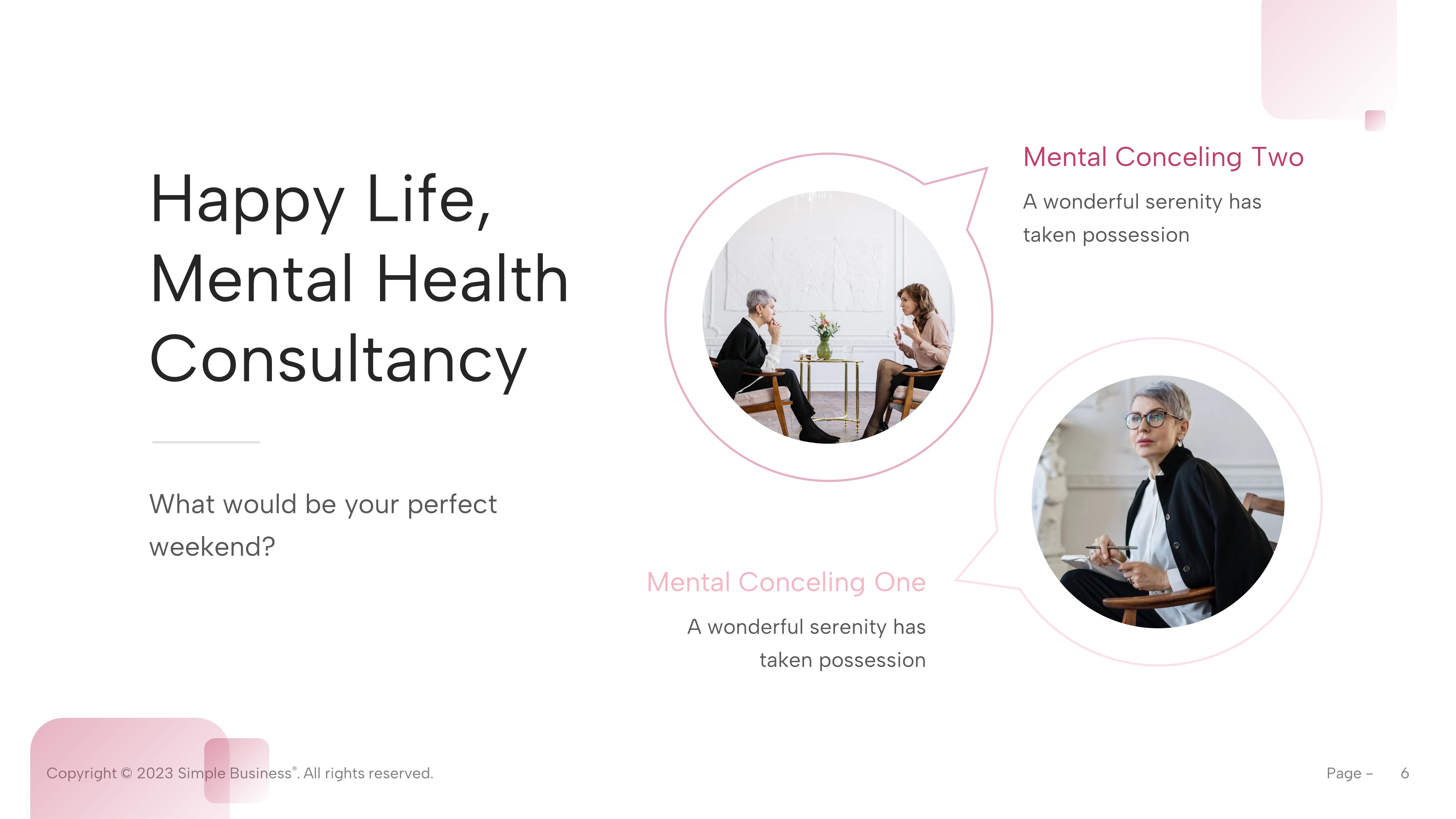Mental Health PowerPoint Template, Presentation Templates | GraphicRiver