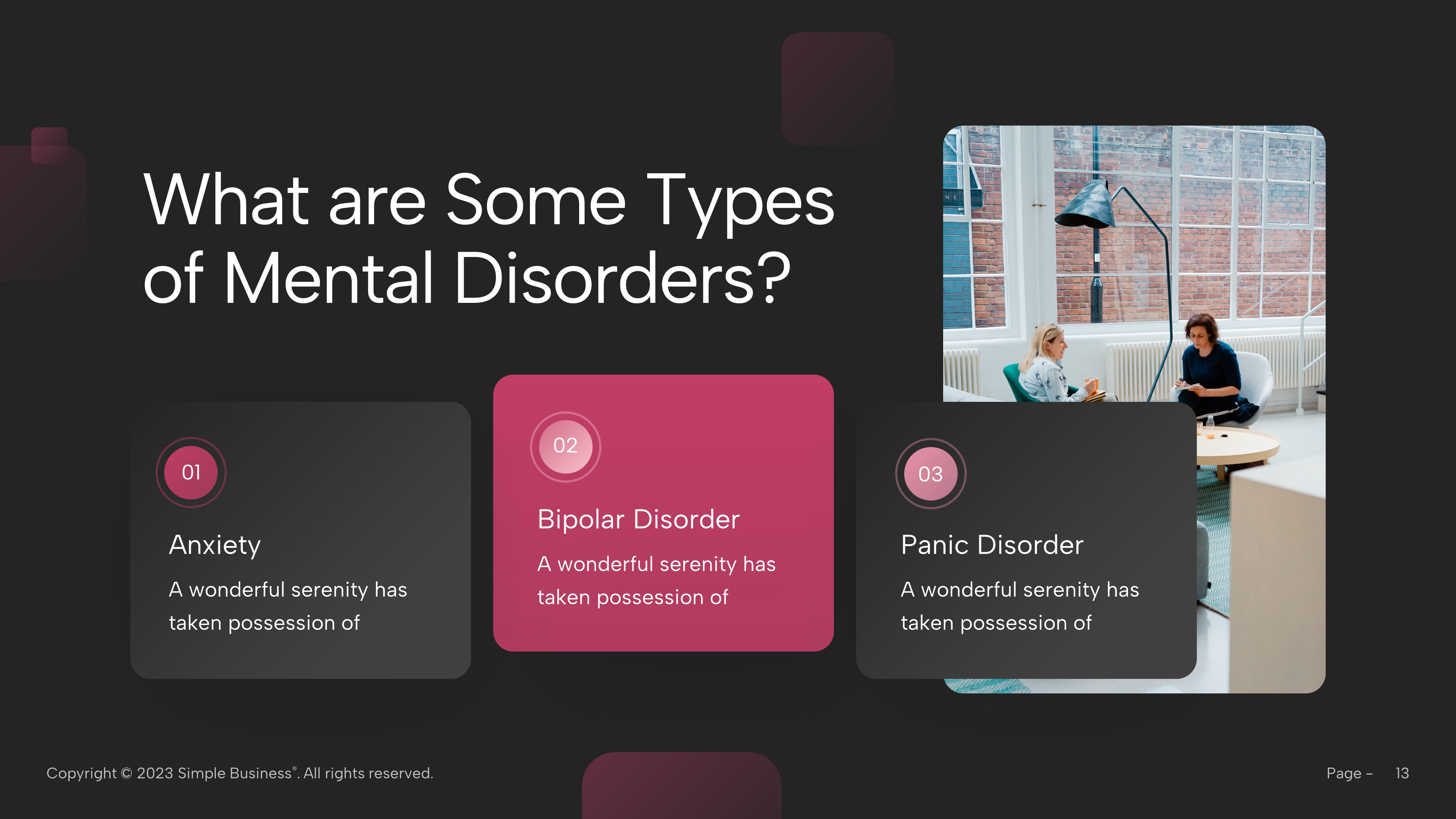 Mental Health PowerPoint Template, Presentation Templates | GraphicRiver