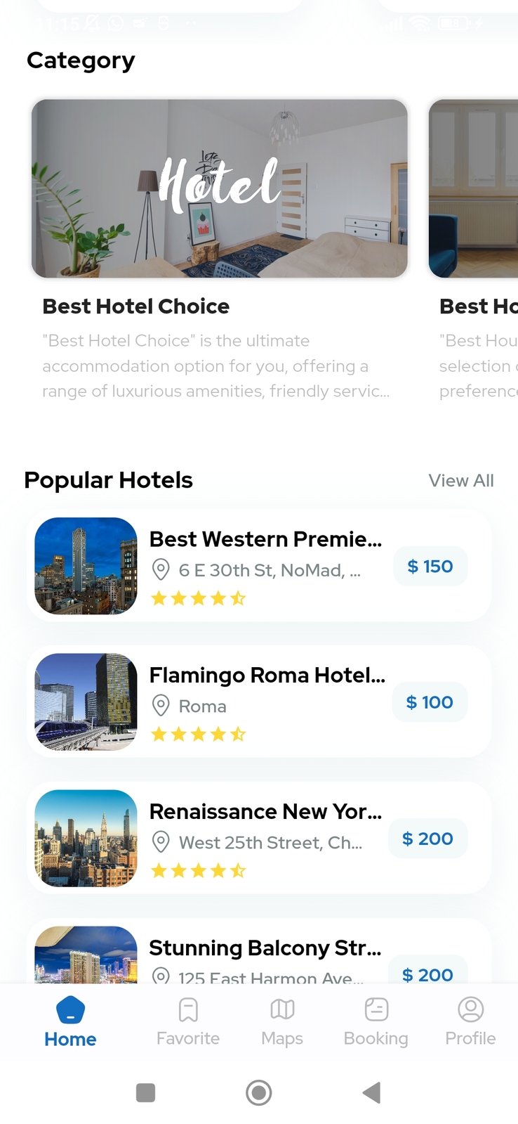 Flutter Pro Hotel Booking Full Application - Travel and Hotel Flutter ...