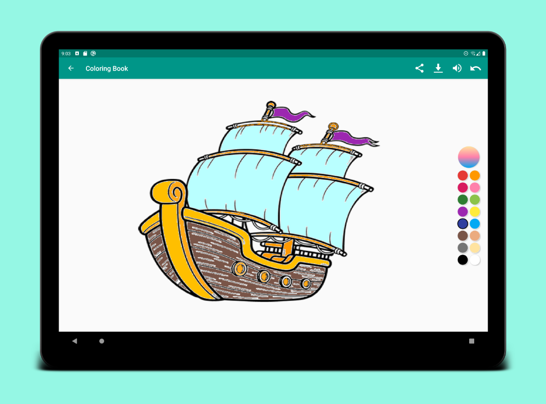 Kids Coloring Book for Android by LeenahAlbanna | CodeCanyon