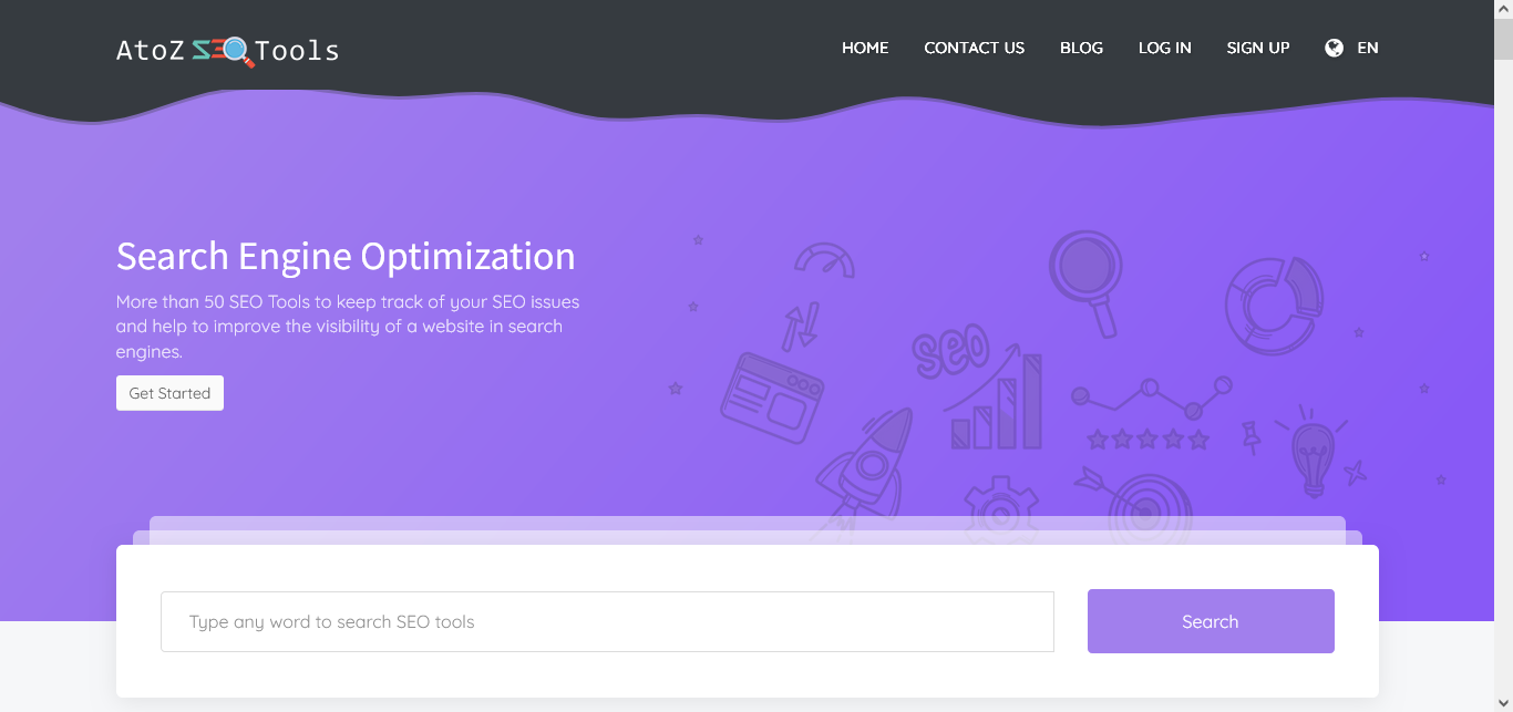 SEOBox Template for AtoZ SEO Tools by Rainbowbalaji | CodeCanyon